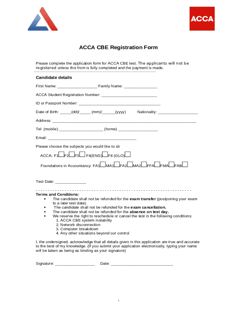 Applying for a CBE (Computer-Based Exam) Licence Doc Template | pdfFiller