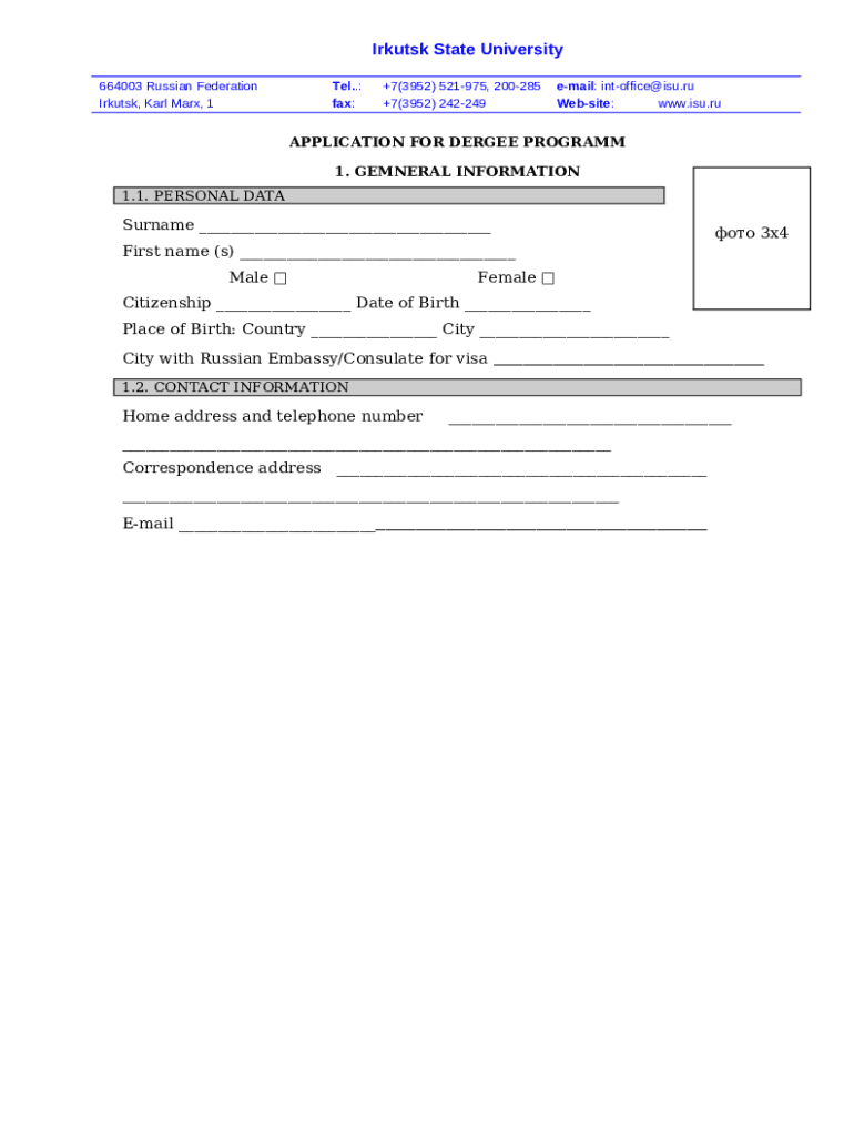 Primary Applicant: Personal Details, Citizenship, and ... Doc Template ...