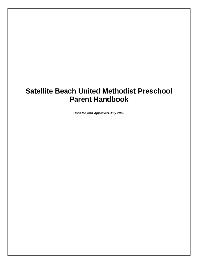 Satellite Beach United Methodist Preschool Parent ... Doc Template | pdfFiller