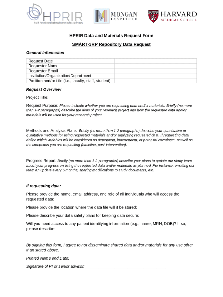 Sample Request or Data Request Proposal Doc Template | pdfFiller