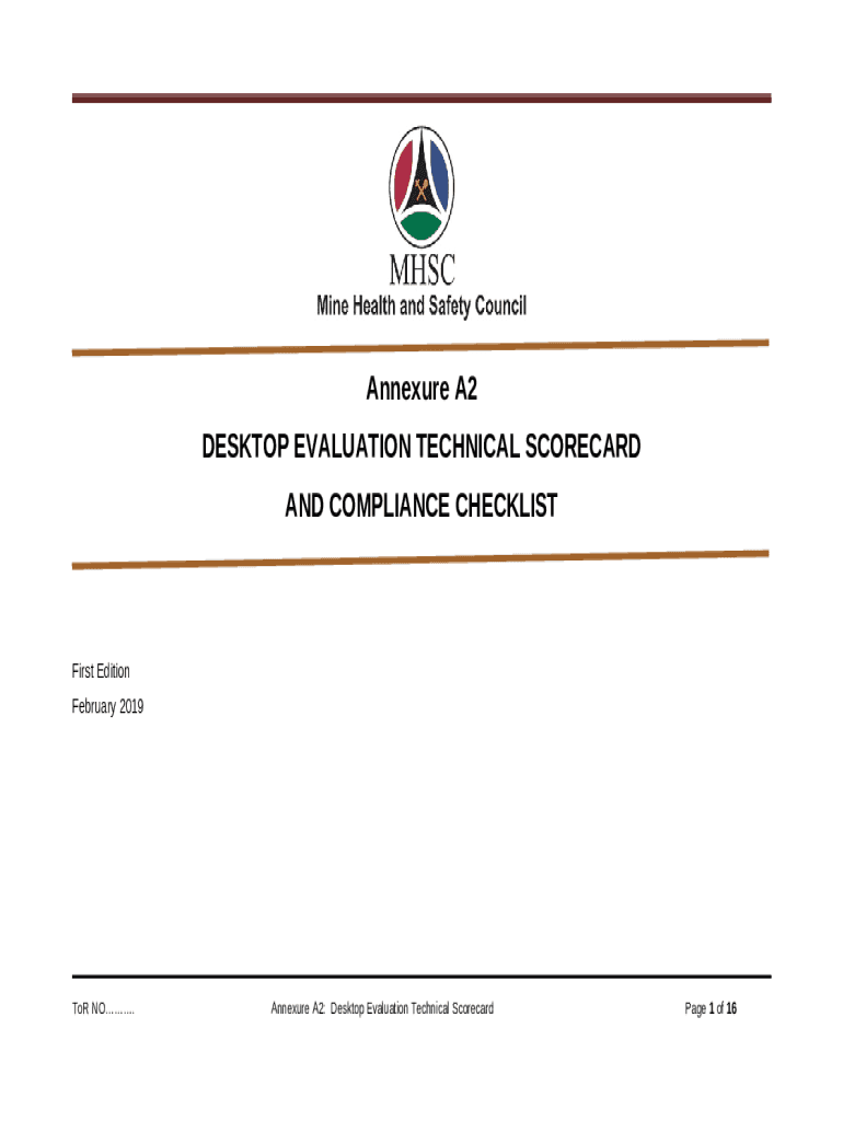 Online annexure a2: desktop evaluation technical ... Doc Template ...