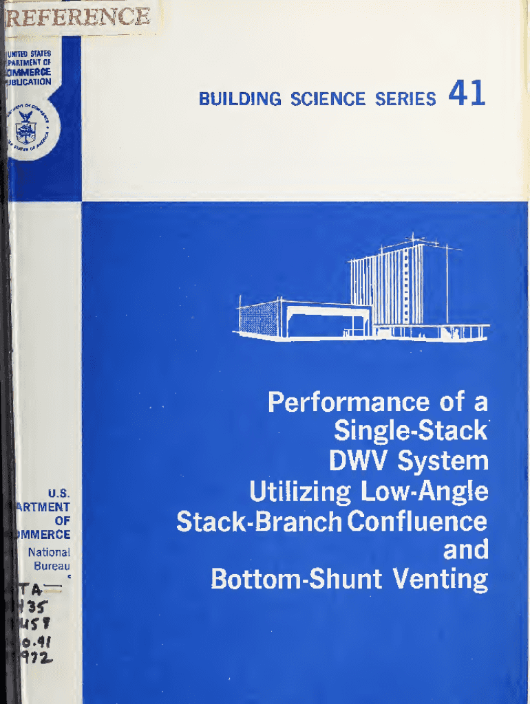 Fillable Online nvlpubs nist Performance of a single-stack DWV system ...