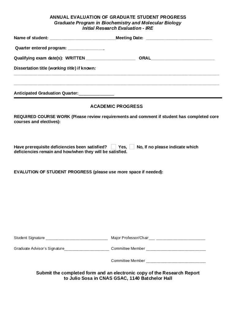 Ph.D. Biochemistry and Molecular Biology Doc Template | pdfFiller