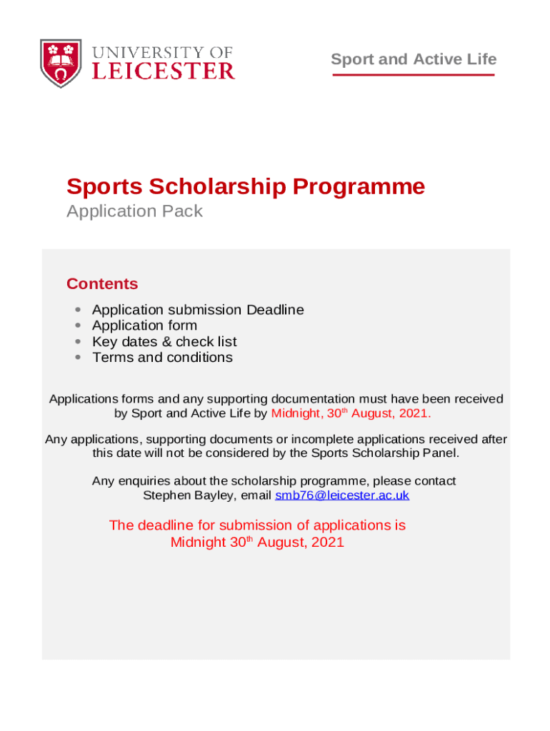 Santander scholarship application - University of ... - le ac Doc Template | pdfFiller