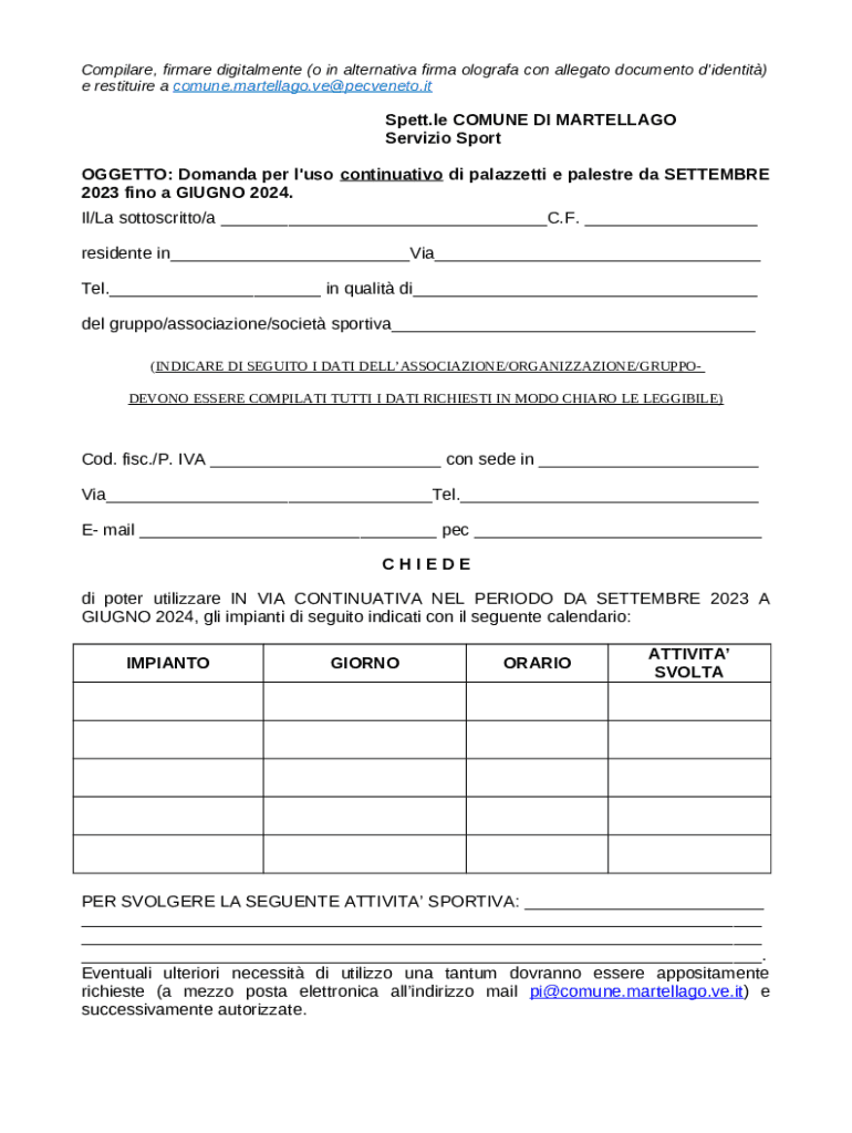 Compilare, firmare digitalmente o in alternativa firma olografa ... Doc ...