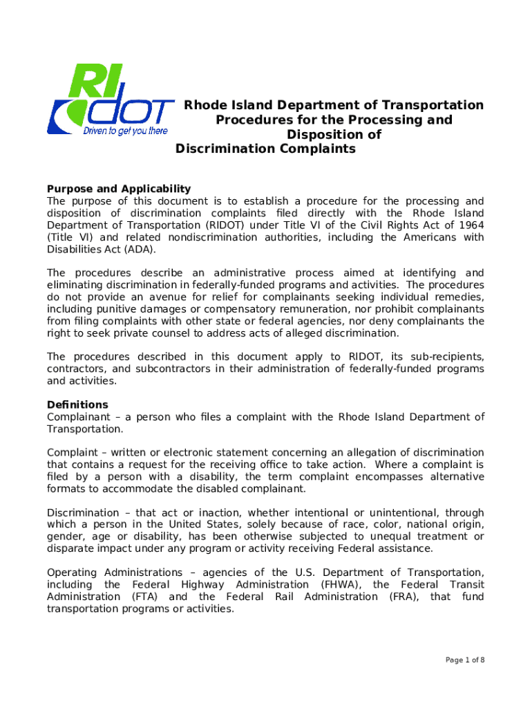 Damage Claim Ination - RIDOT's Doc Template | pdfFiller