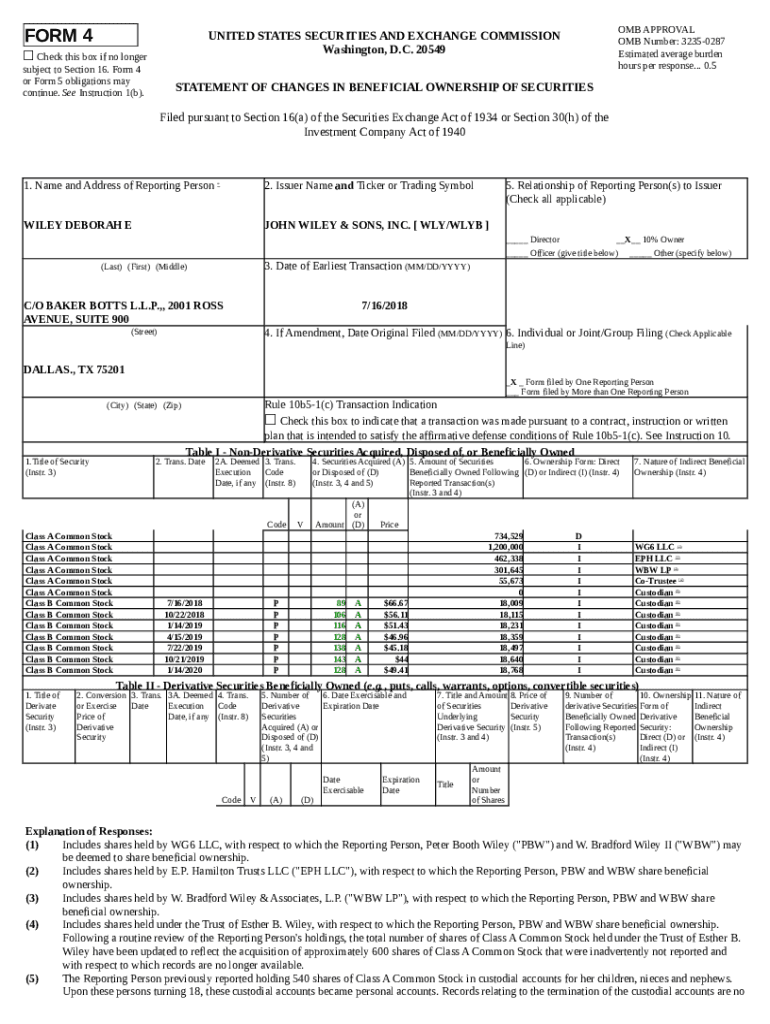 WILEY DEBORAH E Doc Template | pdfFiller