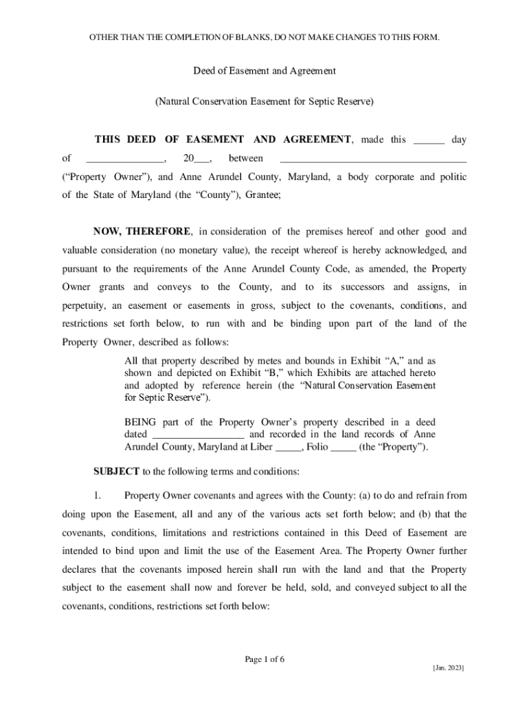 Fillable Online DEED OF CONSERVATION EASEMENT THIS ... Fax Email Print ...