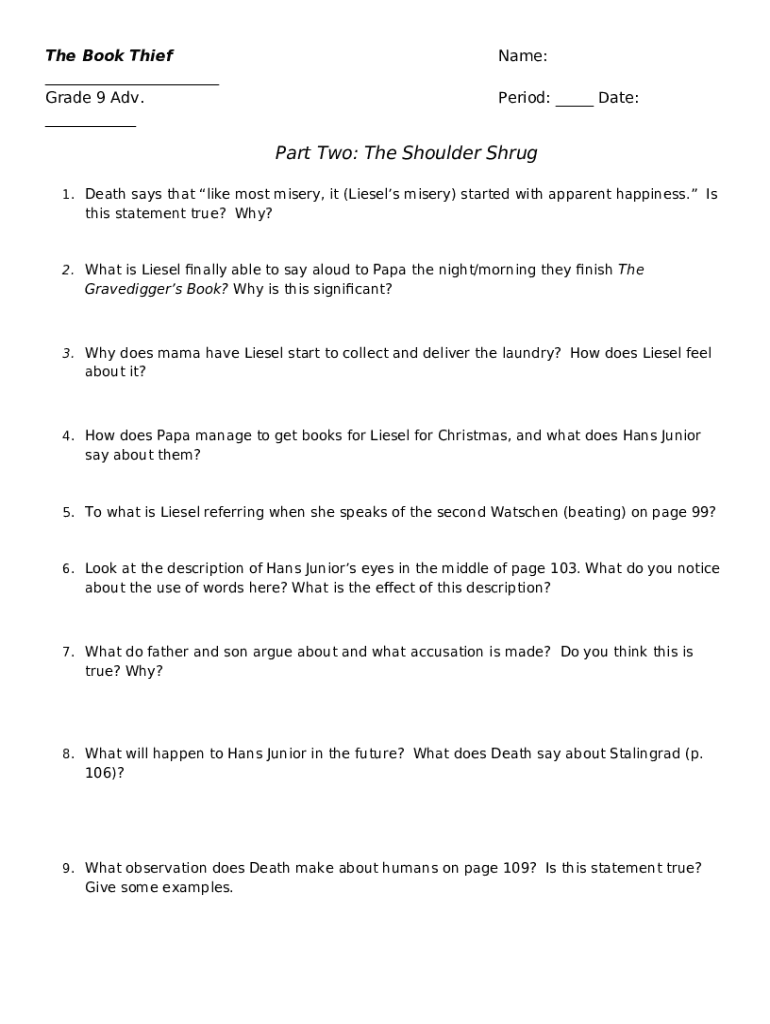 Part Two: The Shoulder Shrug Doc Template | pdfFiller