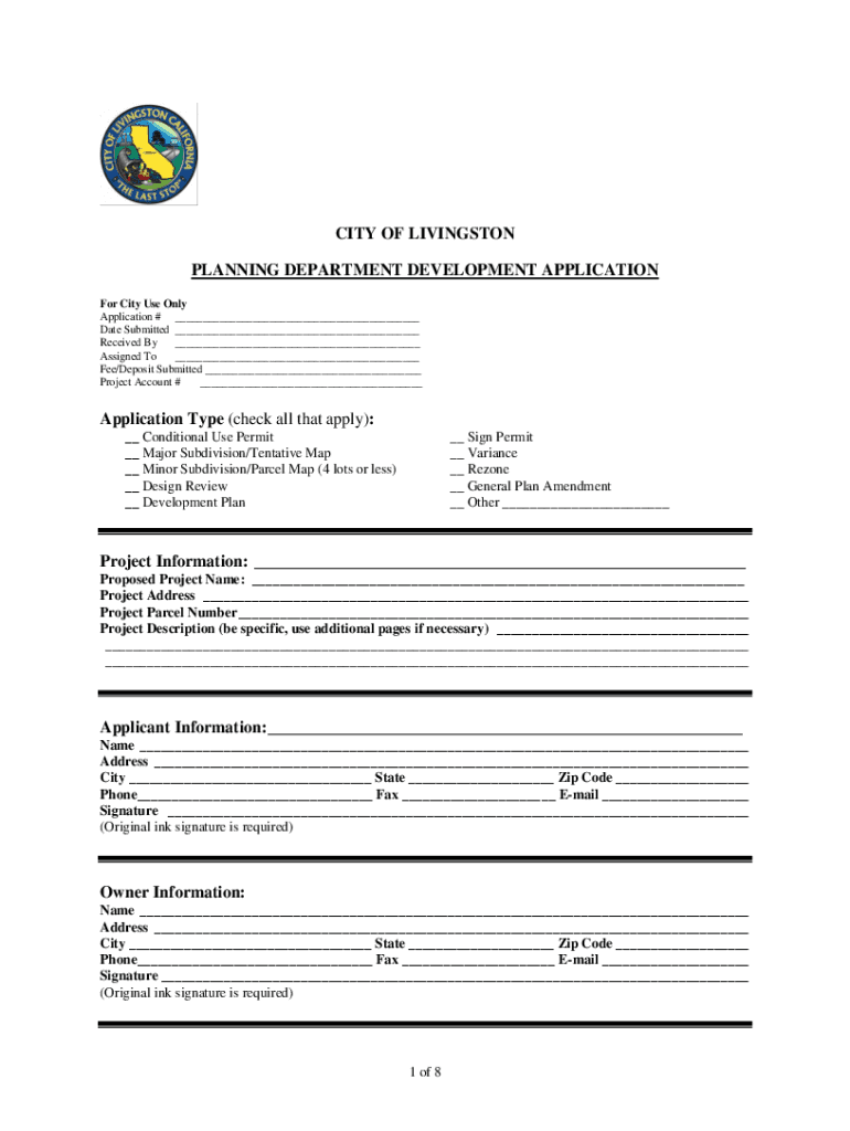 Fillable Online Planning Documents and Forms Fax Email Print - pdfFiller