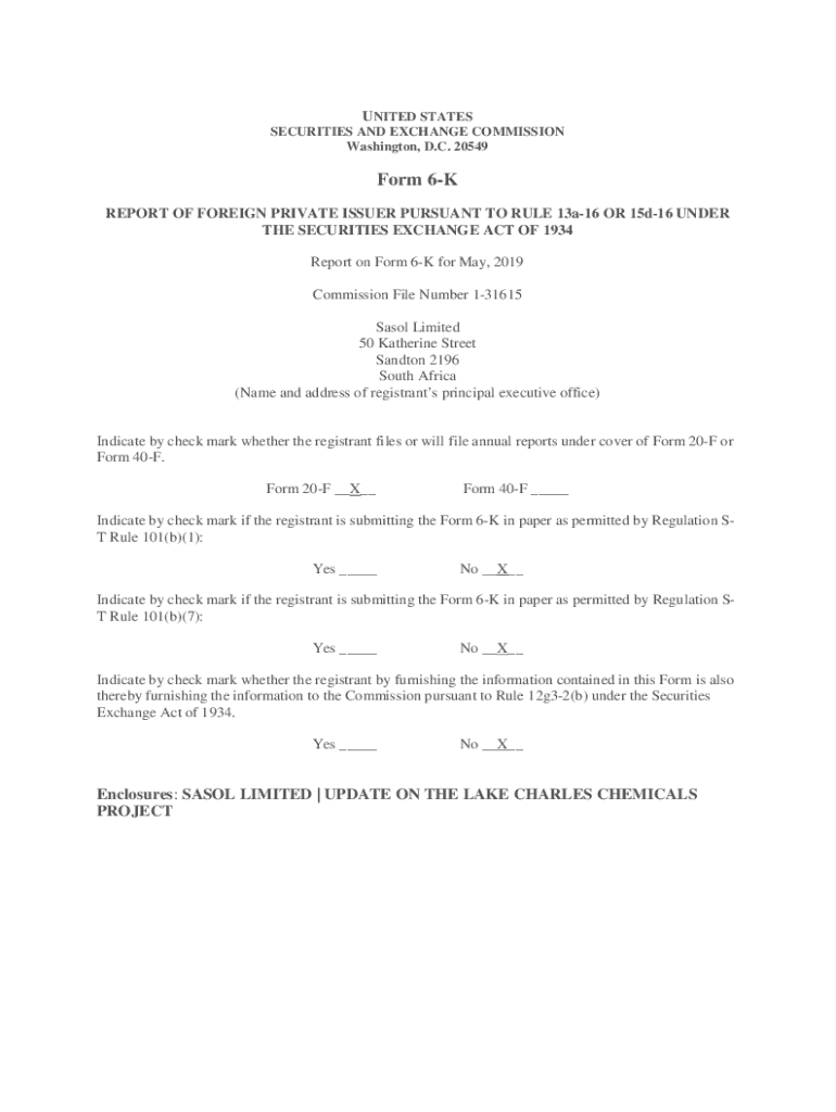 Fillable Online Indicate by check mark if the registrant is submitting ...