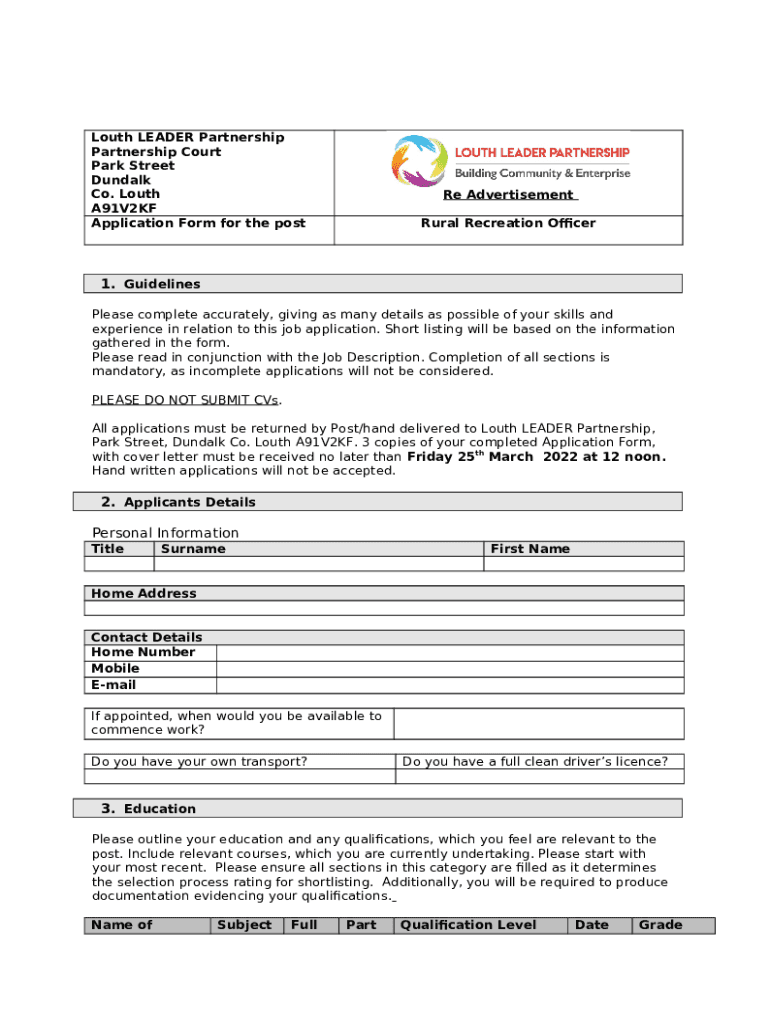 RRO-Job-Application-0.doc Doc Template | pdfFiller