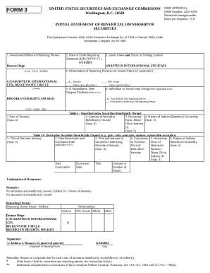 GRAFTECH INTERNATIONAL LTD (: 3, Received Doc Template | pdfFiller