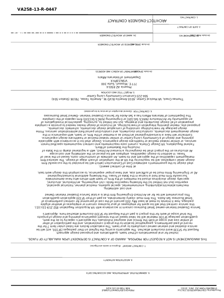 Indefinite Quantity Architect-Engineer Contract Mechanical ... Doc ...