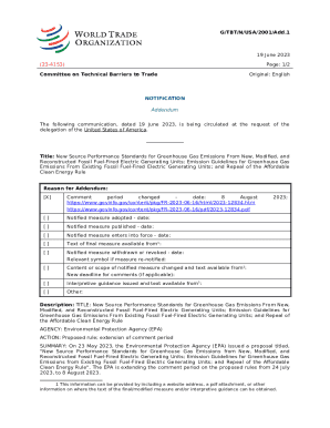 New Source Perance StandardsUS EPA Doc Template | pdfFiller