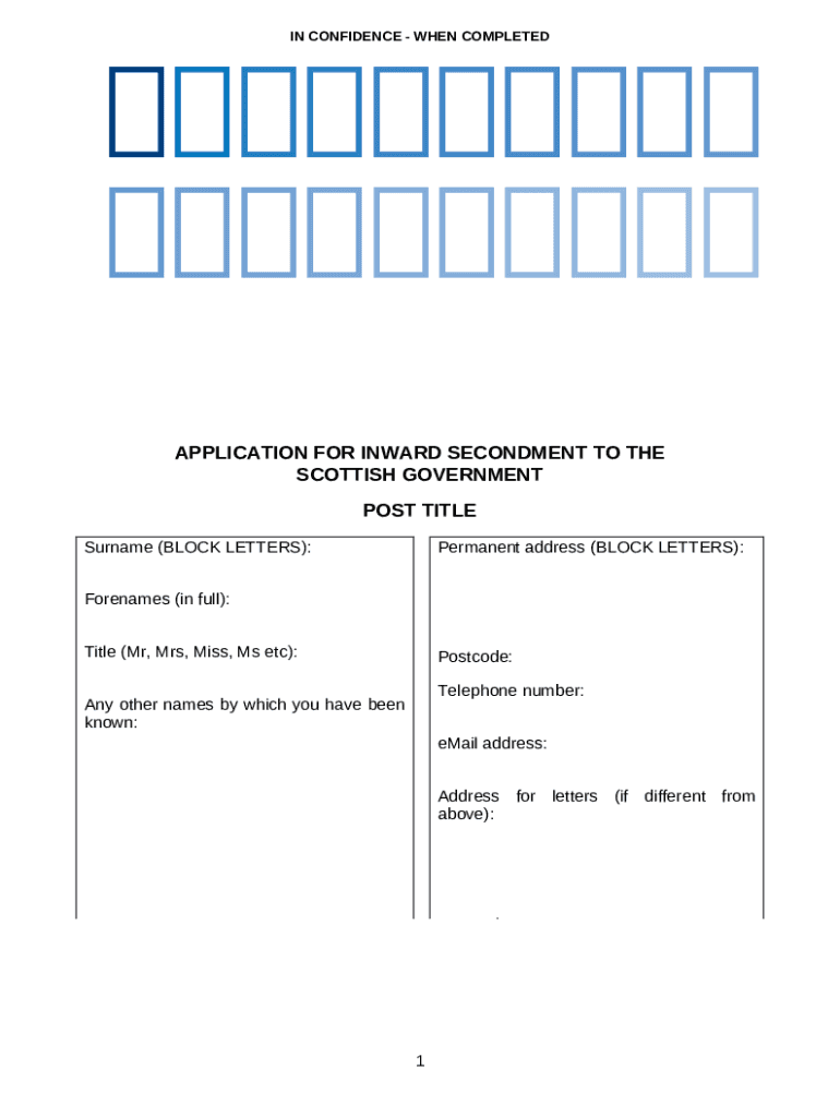 Secondment Authorisation (OUT) Doc Template | pdfFiller