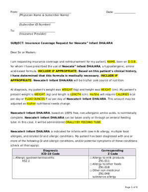 Lock-In Decision Letter Add PCP Date Doc Template | pdfFiller