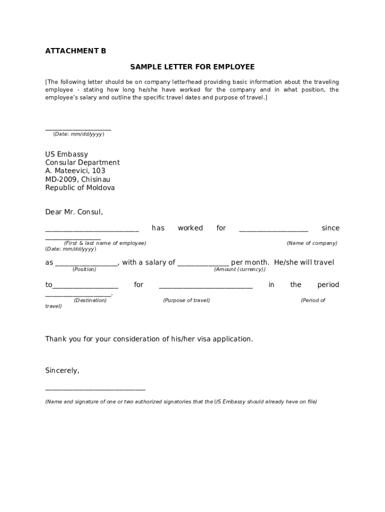 EXAMPLE OF LETTER OF EMPLOYMENT (LETTERHEAD OF ... Doc Template | pdfFiller