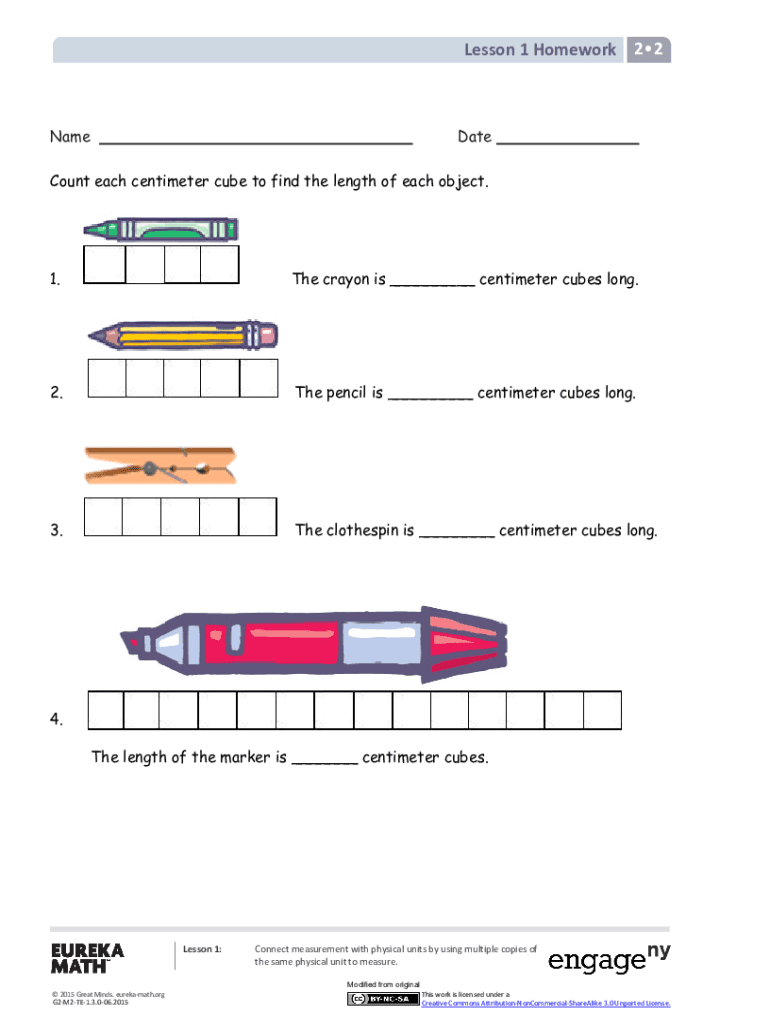 Fillable Online Use the centimeter cubes that your teacher gave you to ...