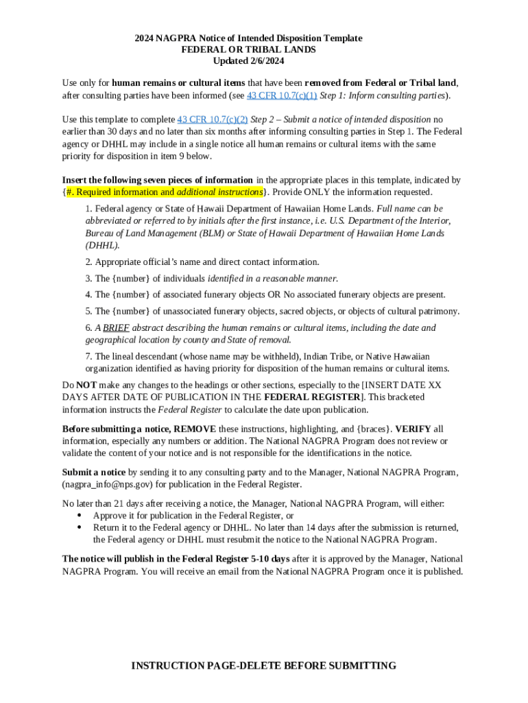 Notice-of-Intended-Disposition-Federal-or-Tribal-lands. ... Doc ...