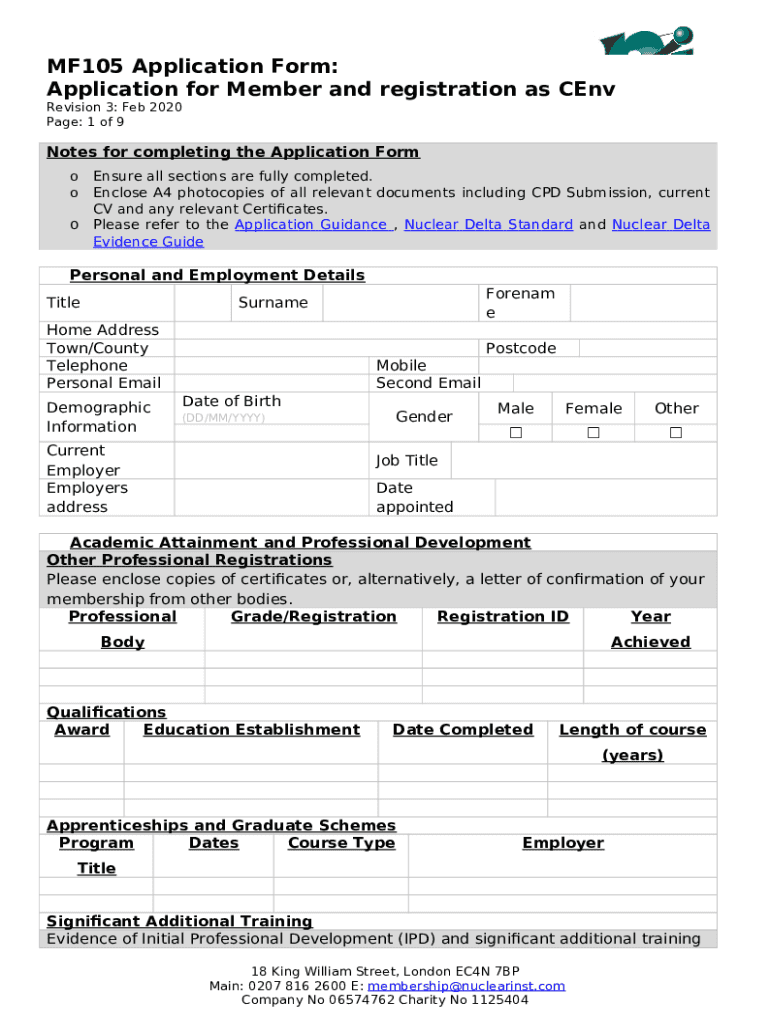 Application for section 3: Self-assessment programs Doc Template ...