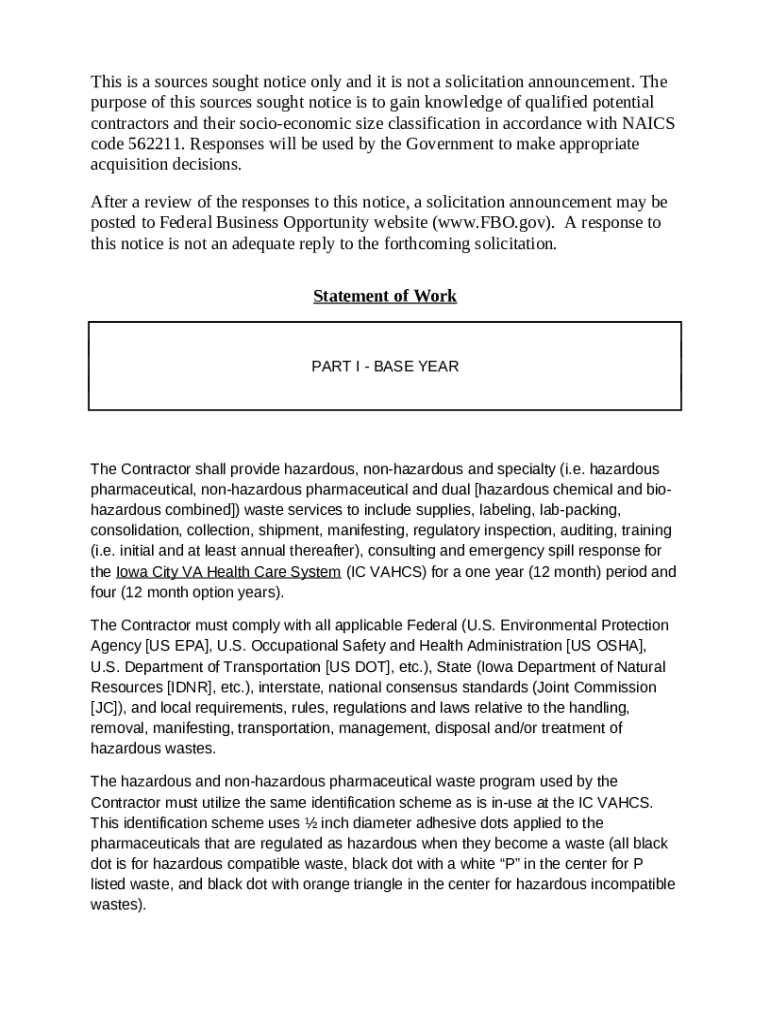 Pre-solicitation/Sources Sought for Frozen and Dried Fruit ... Doc ...