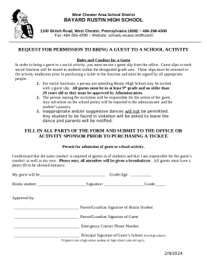 In order to bring a guest to a social activity, you must secure a guest ...