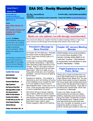Fillable Online Mile High Flyer - EAA Chapters Fax Email Print - pdfFiller