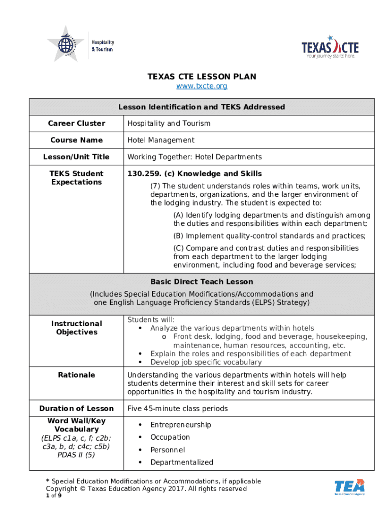 Lesson Plan Show Me the Money! Budgeting and Forecasting ... Doc ...