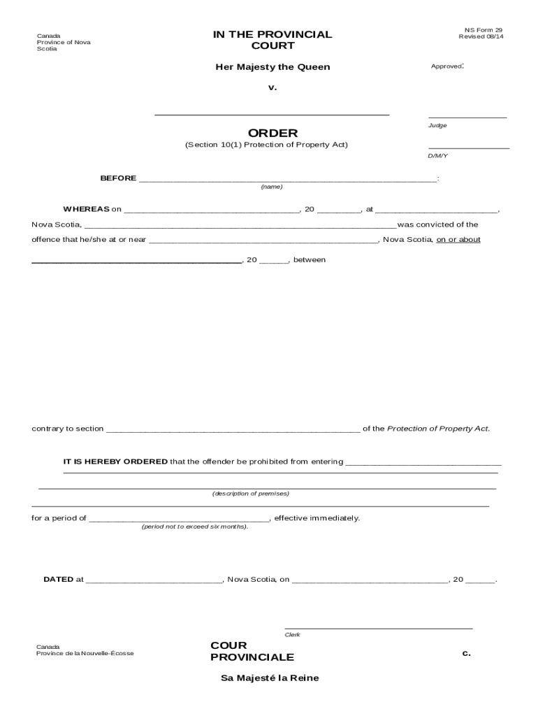 Schedule 21 to the Summary Offence Tickets Regulations ... - courts ns Doc Template | pdfFiller