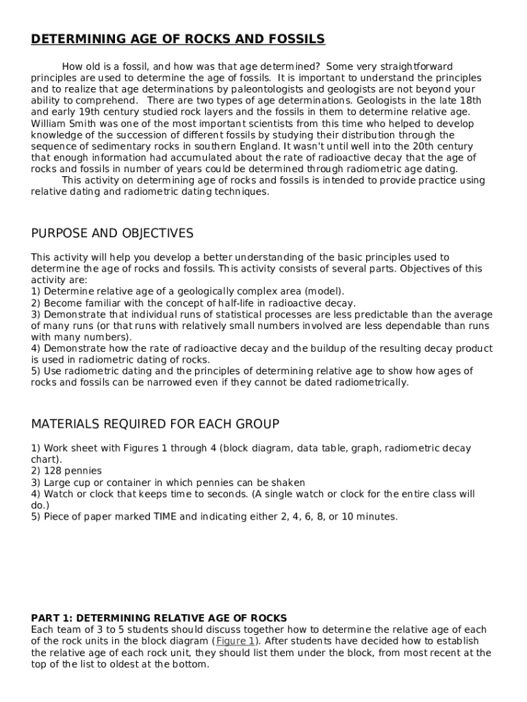 How do scientists use fossils to determine the relative ... Doc ...