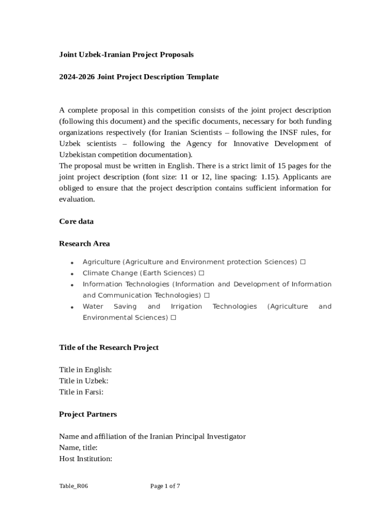 vcs-joint-project-description-monitoring-report-template- ... Doc Template | pdfFiller