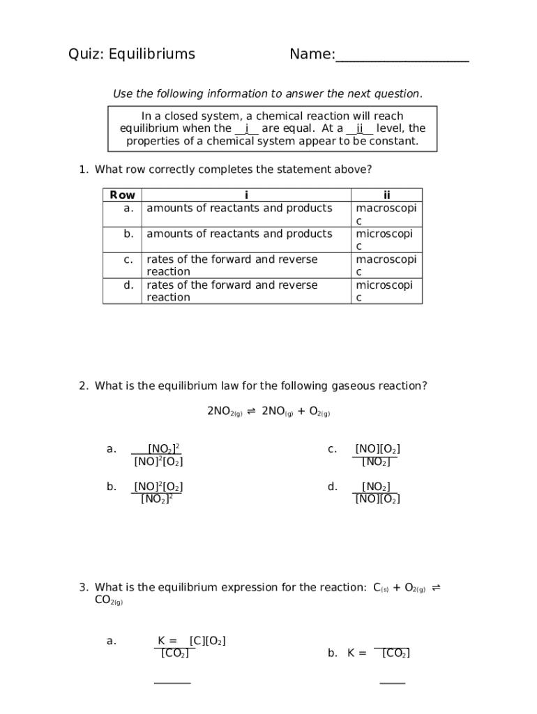 Quiz: ICE Tables Doc Template | pdfFiller