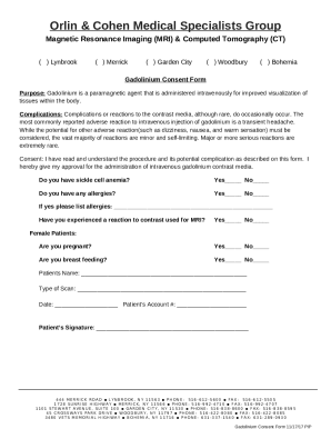 Magnetic Resonance Imaging (MRI) & Computed Tomography (CT) Doc ...