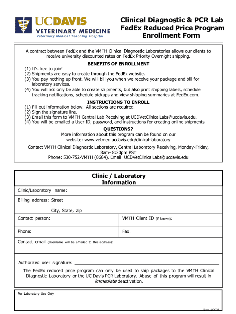 Fillable Online Laboratory Service Contracts: The Devil's in the ...