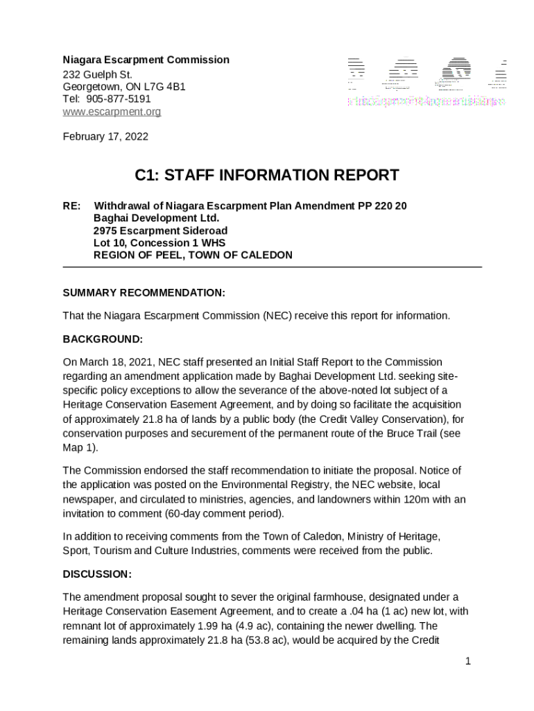 c1: staff ination report Doc Template | pdfFiller