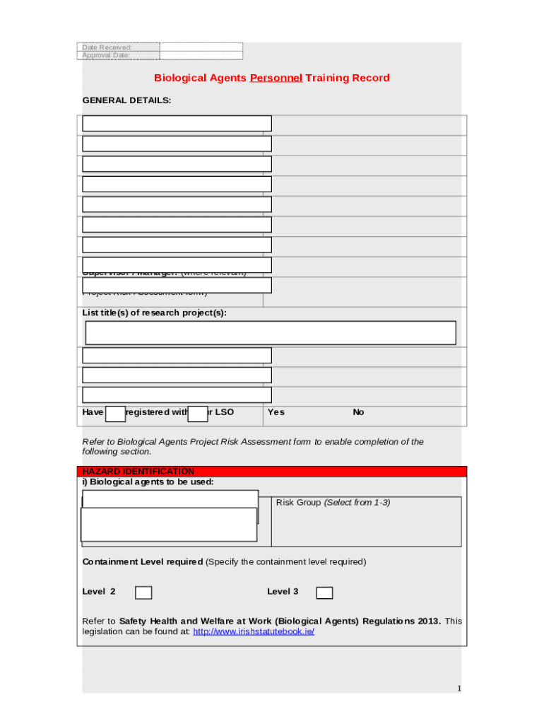 activities involving biological agents risk assessment ra 3.1 Doc ...