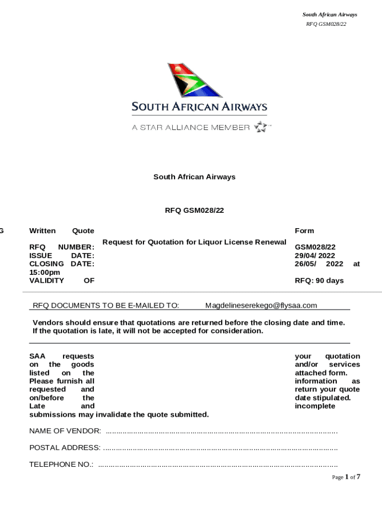 Flight Schedules Doc Template | pdfFiller