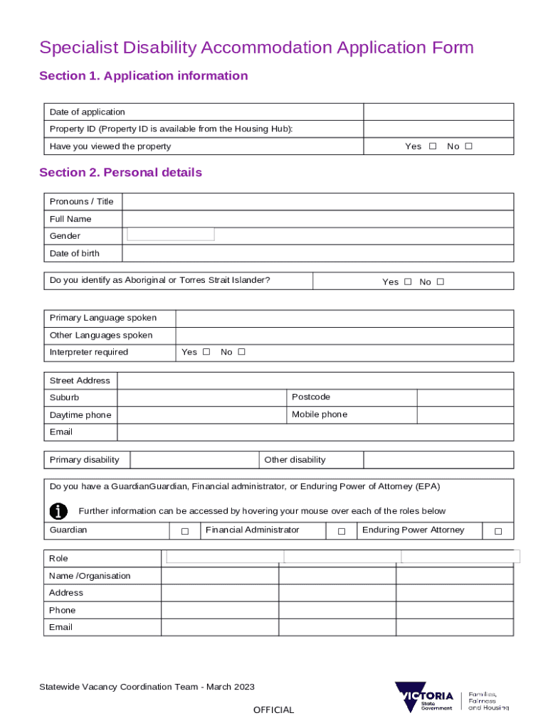 What is your SDA residency agreement? Doc Template | pdfFiller