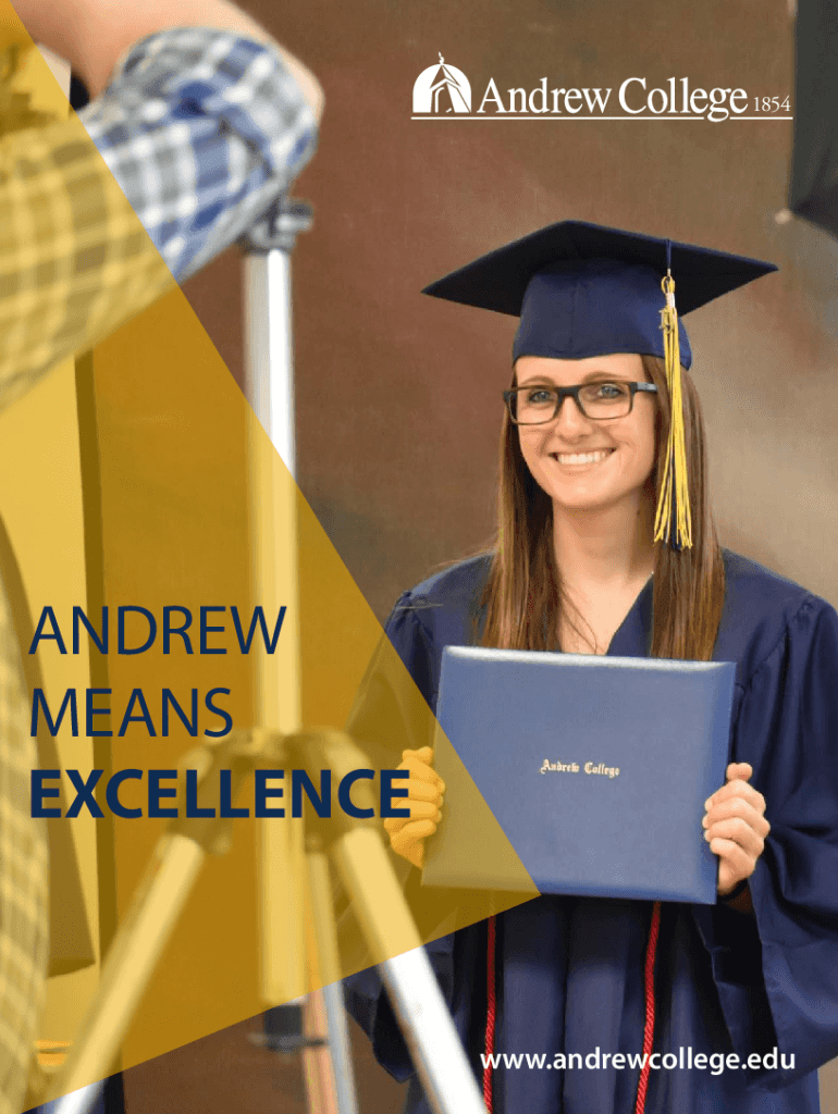 Fillable Online ANDREW MEANS EXCELLENCE Fax Email Print - pdfFiller