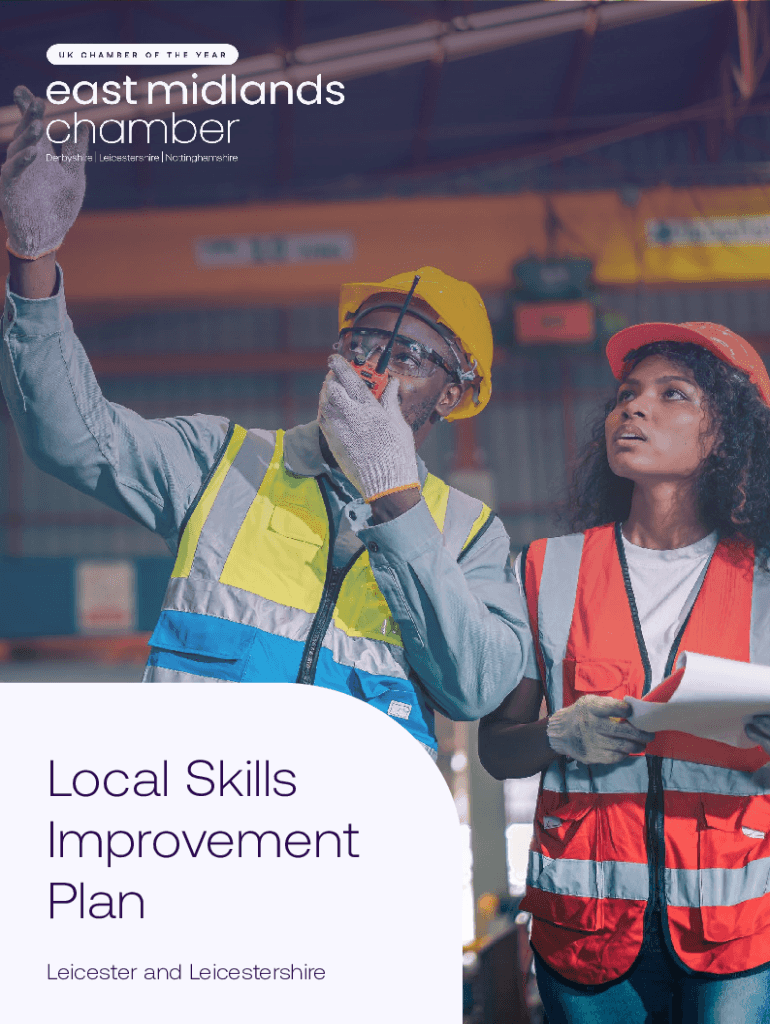 Fillable Online Local skills improvement plans and designated employer ...