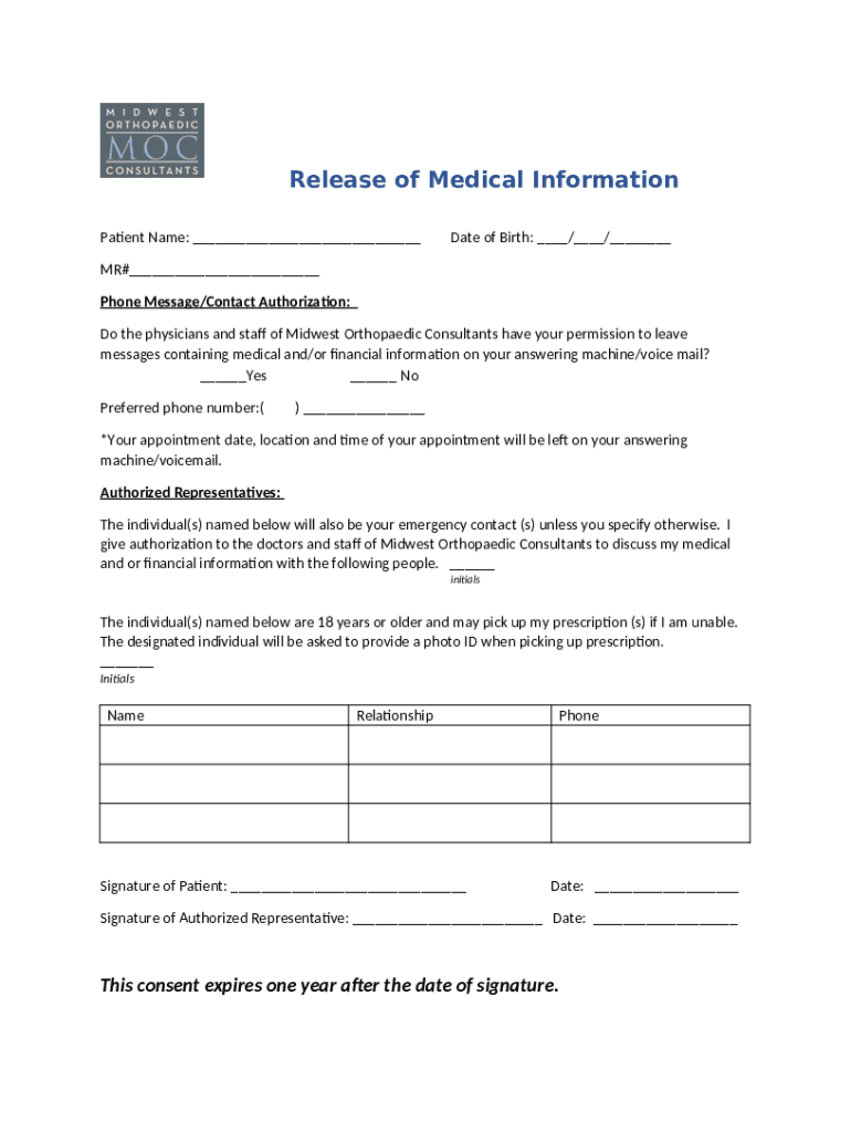 Request for Medical Records an s Completion Protocol Doc Template ...