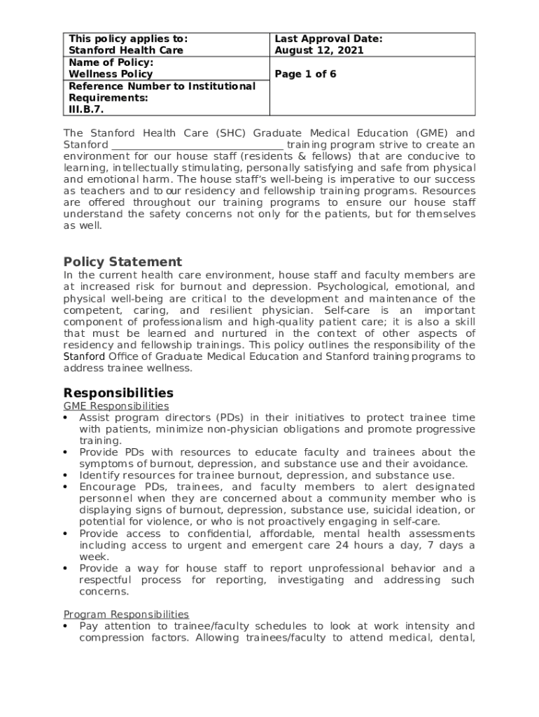 Medical Residency Programs - Stanford Department of Medicine - med stanford Doc Template | pdfFiller