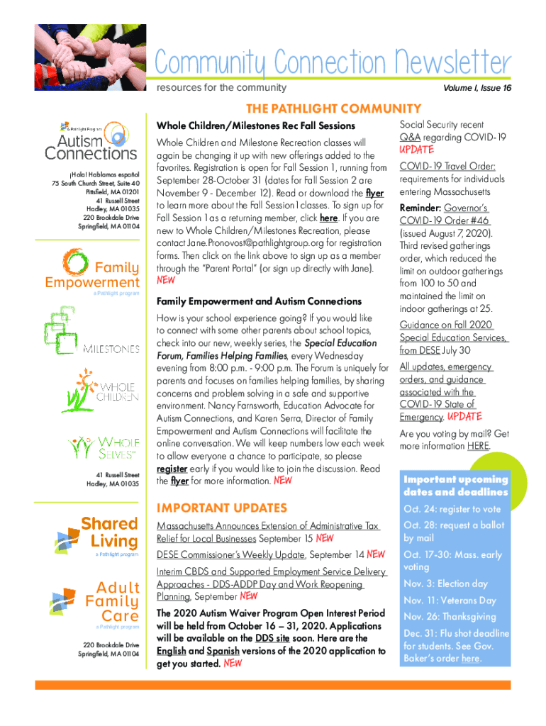 Fillable Online Pittsfield Community Connection and West Main Connection Fax Email Print - pdfFiller