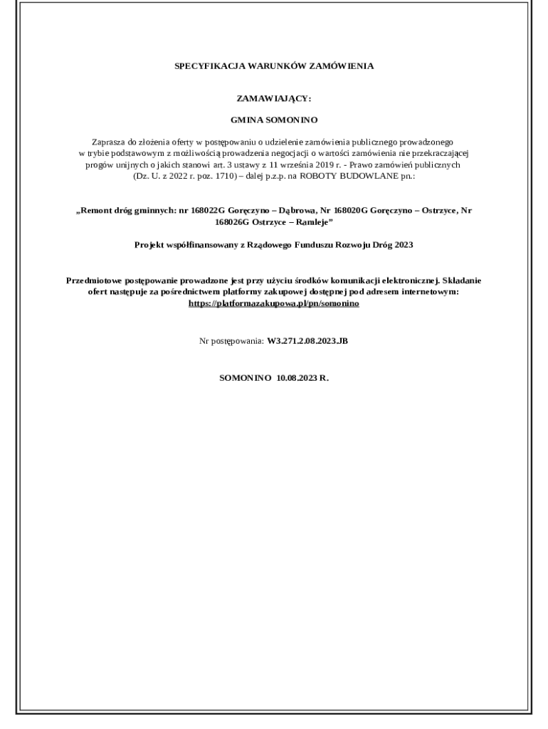 w trybie podstawowym z moliwoci prowadzenia negocjacji o wartoci zamwienia nie przekraczajcej ...