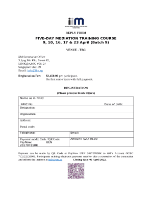 Mediator Application ( 25) (pdf) Doc Template | pdfFiller