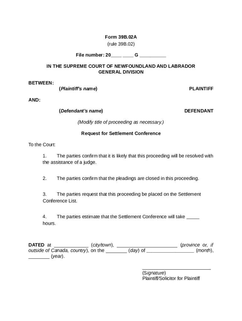 Civil Rules, Practice Notes and s - General Doc Template | pdfFiller