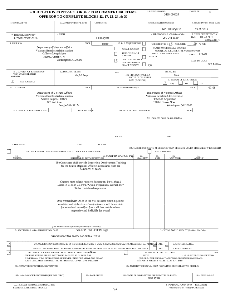 A14. Yes Q15. - VA Vendor Portal Doc Template | pdfFiller