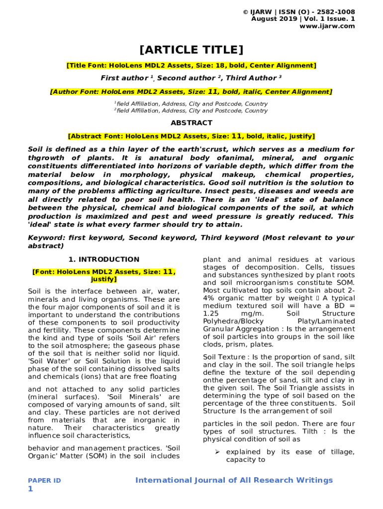 (Author Font: Hololens Mdl2 Assets, Size:, Bold, Italic, Center ... Doc ...