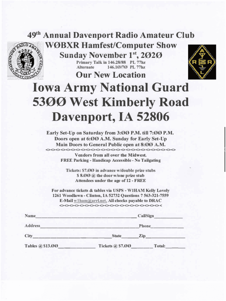 Fillable Online Iowa Army National Guard 5300 West ... - ARC Internet ...